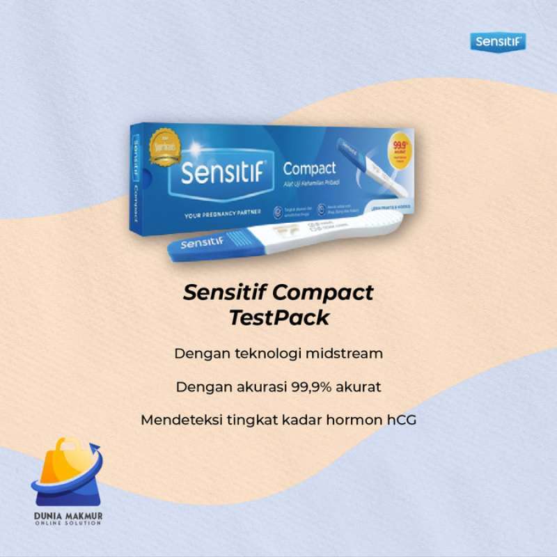 Promo Test Kehamilan SENSITIF COMPACT Tespek Test Pack Test Uji Hamil ...