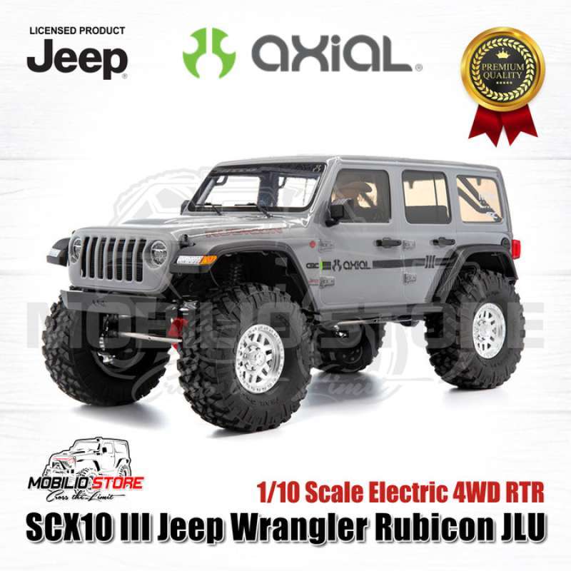 Promo RC Axial Scx10 III Jeep Wrangler Rubicon JLU 1/10 Scale 4WD RTR Diskon 23% di Seller ...