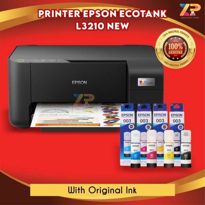 Jual Printer Epson L3210 Pengganti L3110 Print, Scan Copy New Baru ...