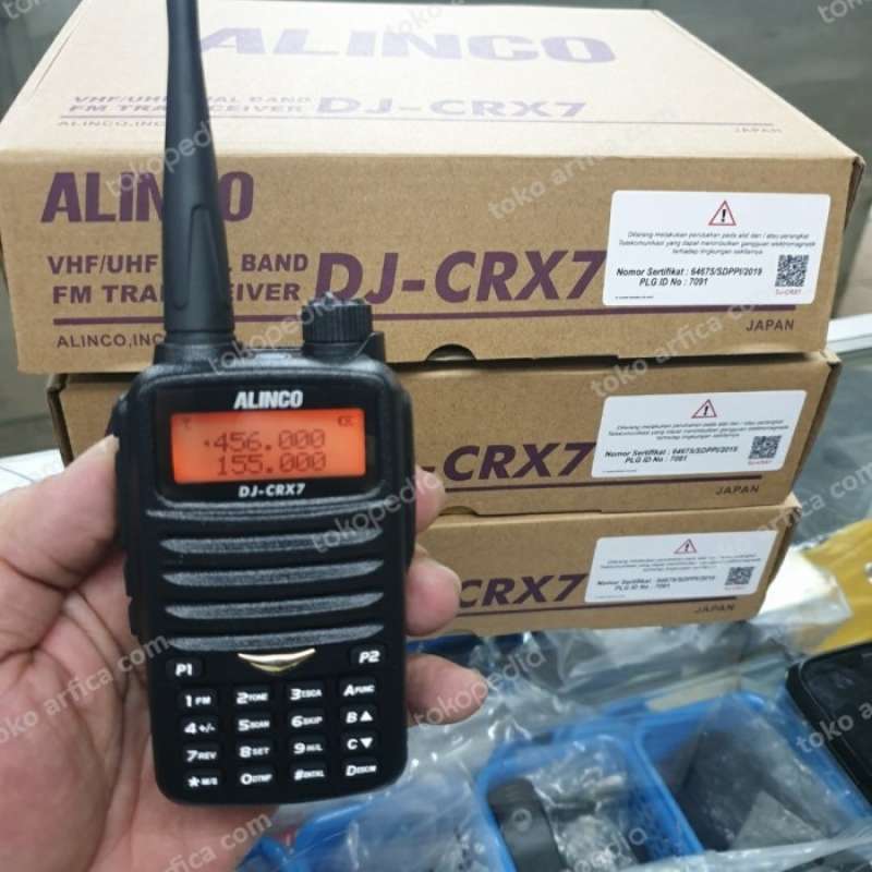 Promo HT Alinco CRX7 / Alinco CRX 7 DualBand Original Garansi Resmi ...