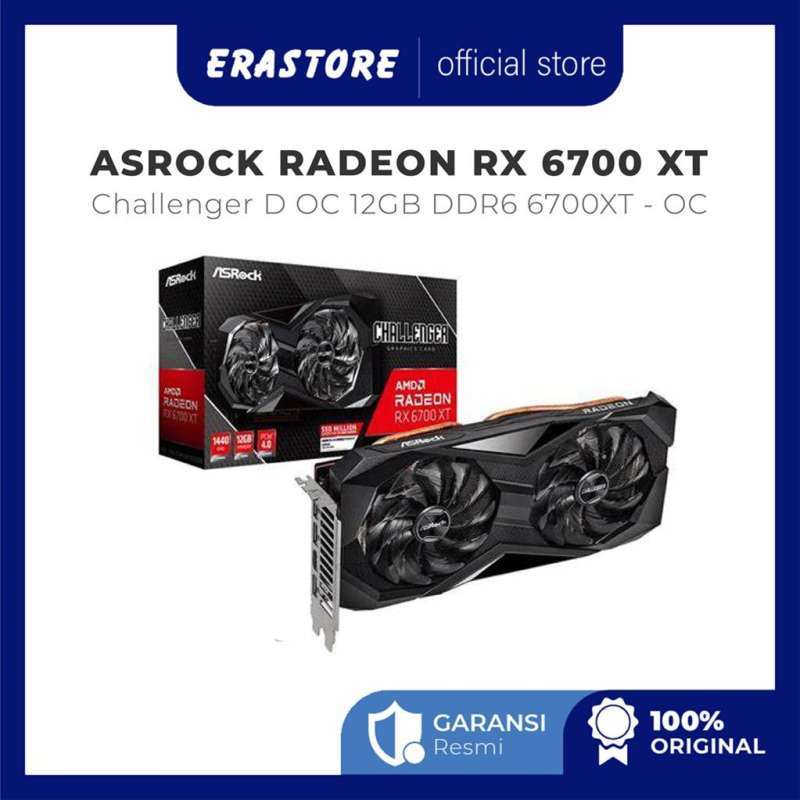 Jual Asrock Radeon RX 6700 XT Challenger D OC 12GB DDR6 6700XT di ...