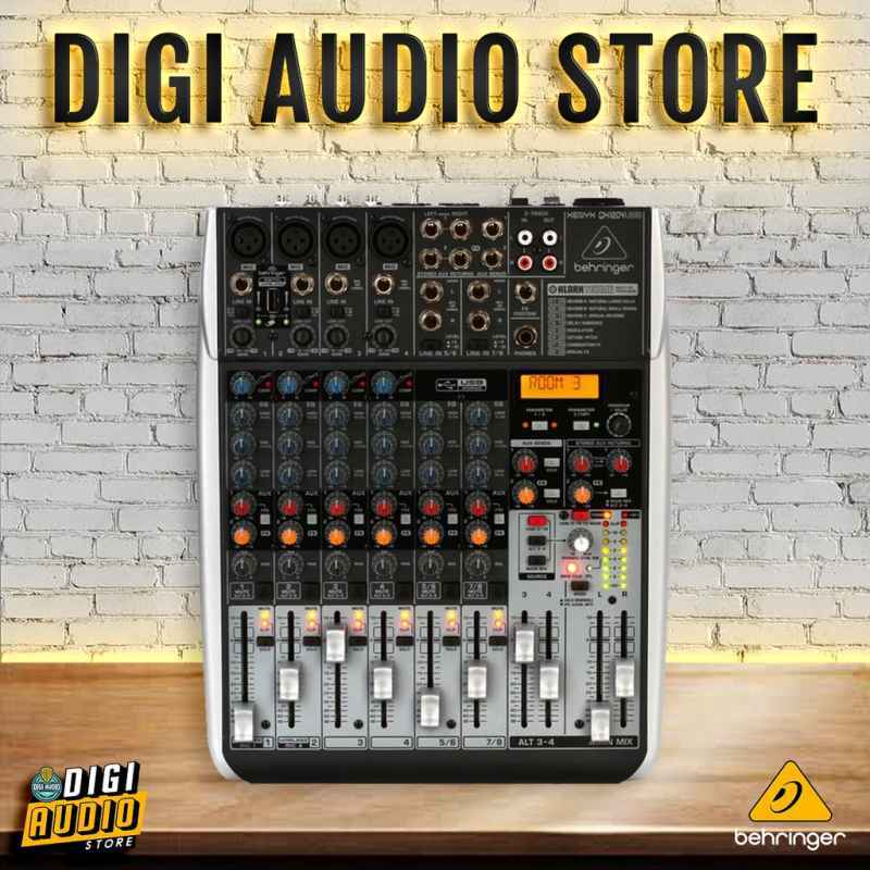 Jual Mixer Audio Behringer Qx1204usb 6 Channel Usb Audio Interface Soundcard Recording & Effect ...