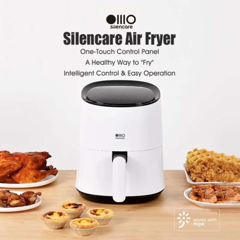 Promo Silencare Smart Air Fryer 2.5L Work With Mihome App Diskon 23% di Seller Kitchen Corner ...