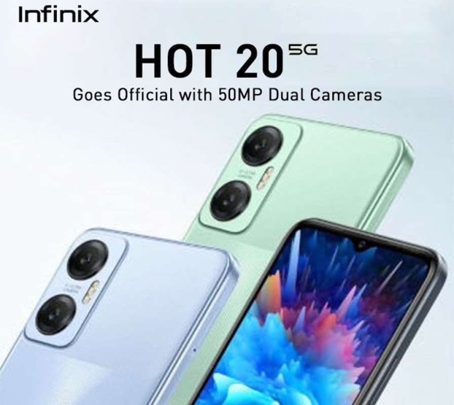 Jual Infinix Hot 20 5G 4/128 garansi resmi original di Seller Virly ...