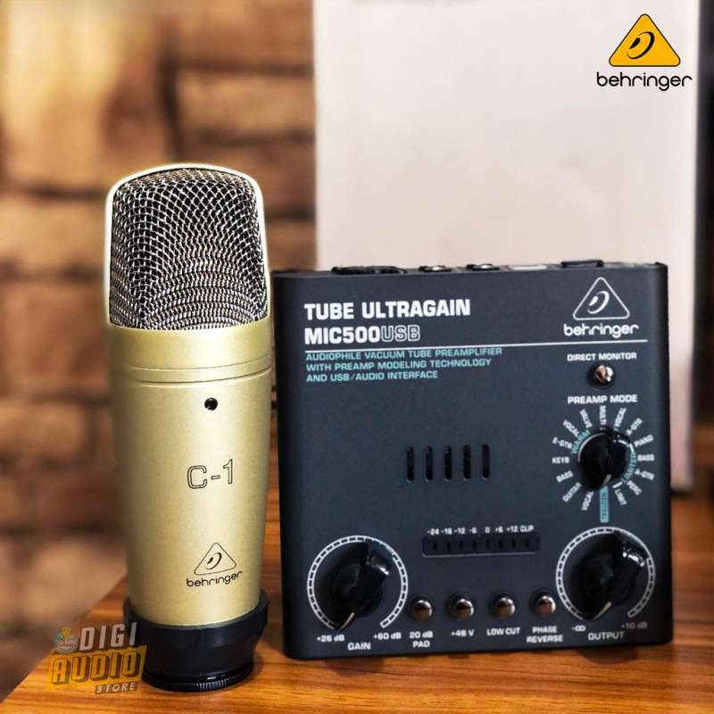 Jual Paket Recording Behringer Voice Studio - 1 Unit Microphone ...