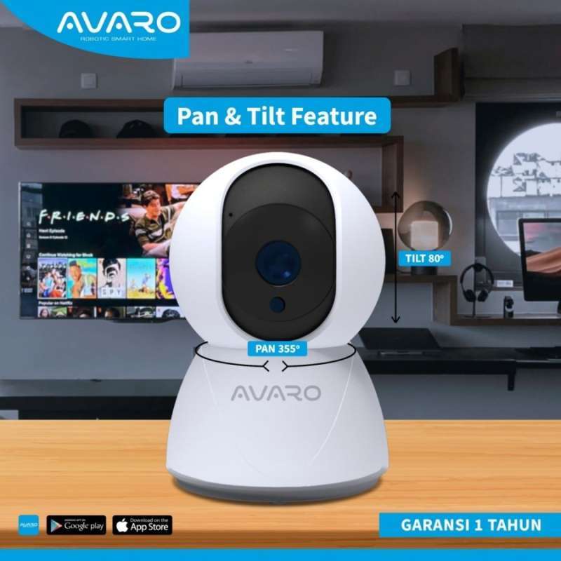 Promo Smart Ip Cam/ip Camera/cctv Wifi Avaro Ct01-a Full Hd Port Lan Onvif Diskon 13% Di Seller ...