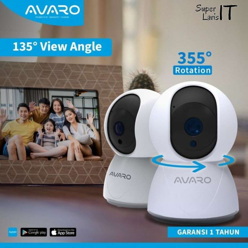 Promo Smart Ip Cam/ip Camera/cctv Wifi Avaro Ct01-a Full Hd Port Lan Onvif Diskon 13% Di Seller ...