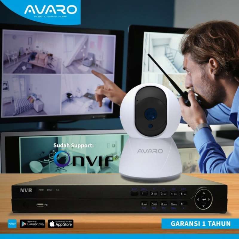 Promo Smart Ip Cam/ip Camera/cctv Wifi Avaro Ct01-a Full Hd Port Lan Onvif Diskon 13% Di Seller ...