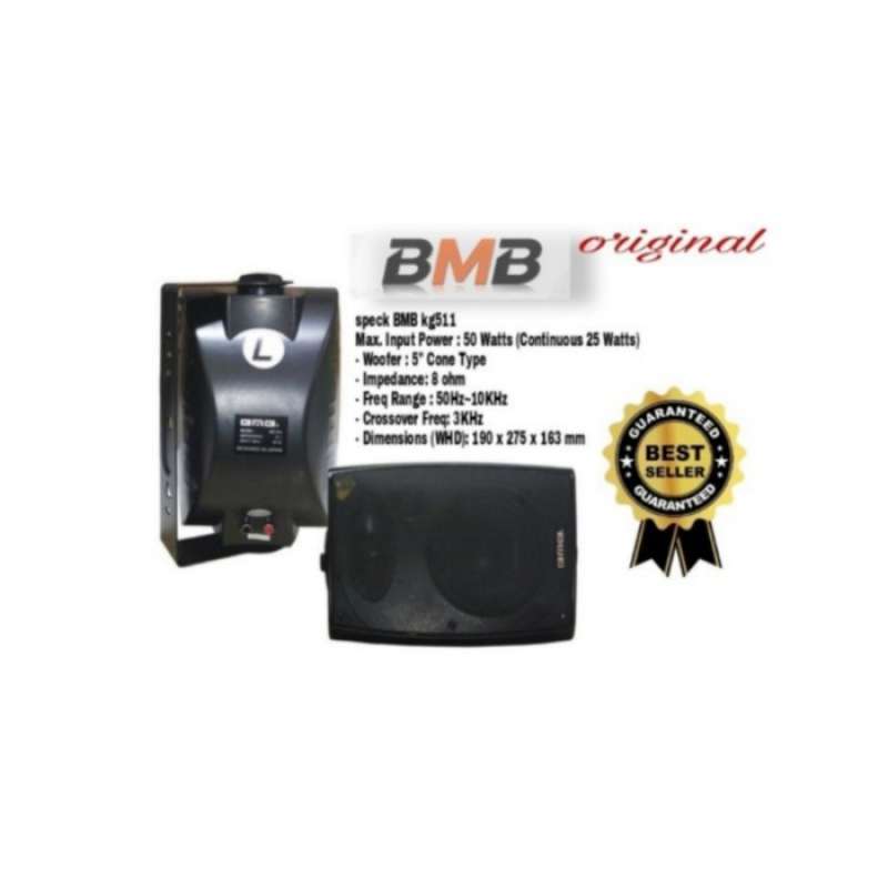 Promo Paket Sound System Bmb 5 Inch Kg-511 4 Unit Speaker Bmb 1 ...