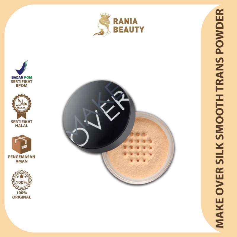 Jual Make Over Silky Smooth Translucent Powder | Make Over Bedak Tabur ...