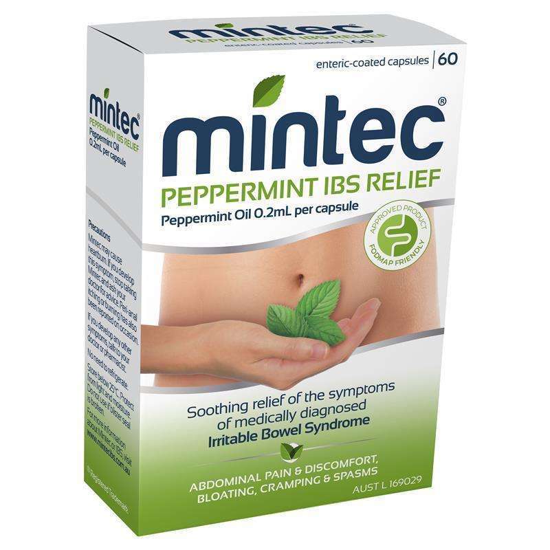 Jual Mintec Peppermint IBS Relief 60 Capsules di Seller Ozwarehouse ...