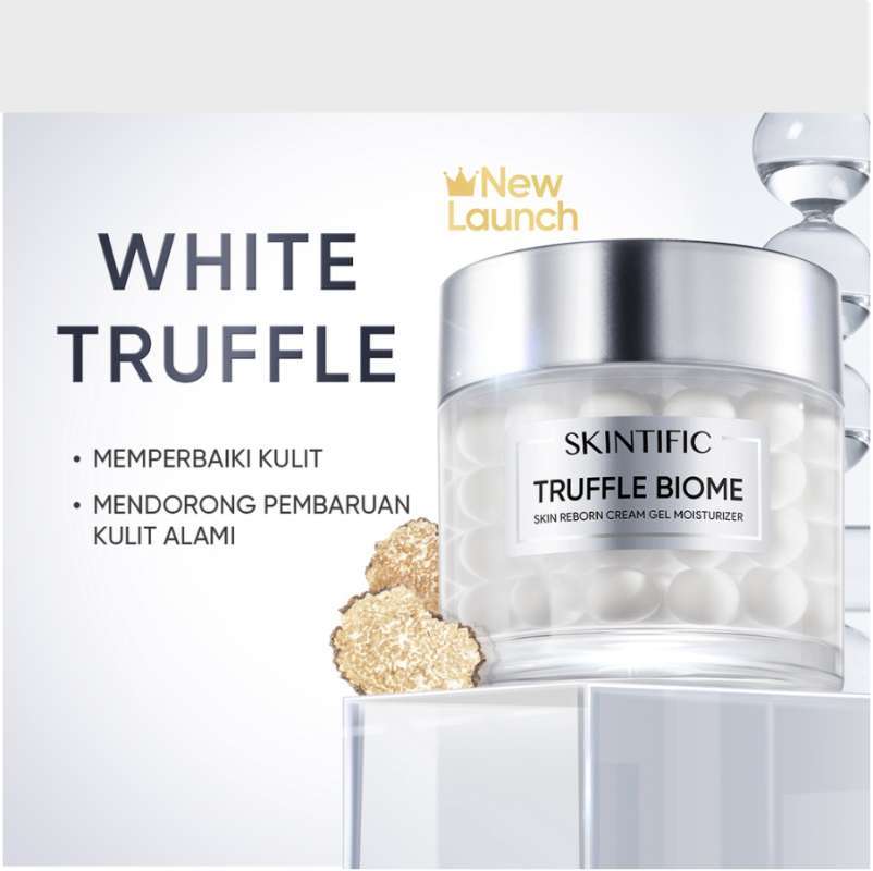 Promo Skintific Truffle Biome Skin Reborn Cream Gel Moisturizer 30g ...