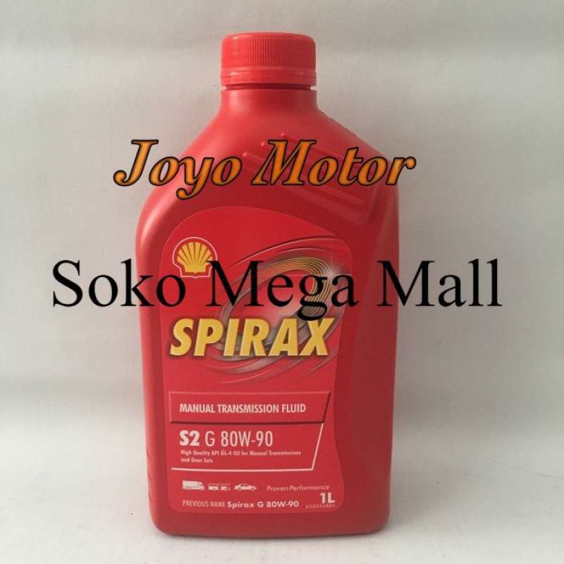Promo New Oli Transmisi & Gardan Shell Spirax S2 G 80w-90 Kemasan ...