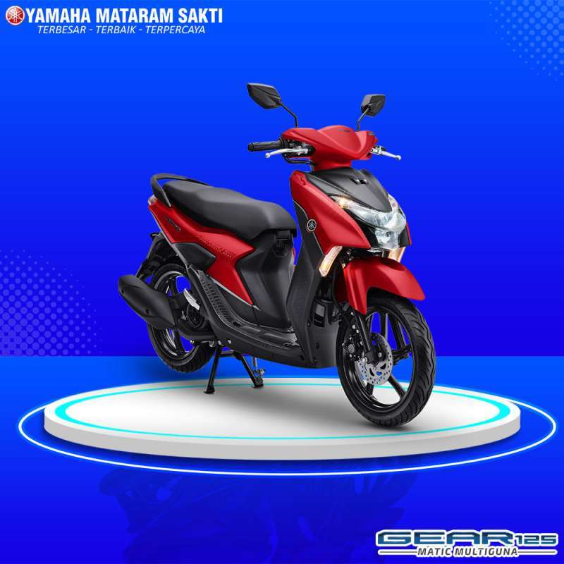 Jual Yamaha Gear 125 S - Merah Jawa Tengah Di Seller Yamaha Mataram ...