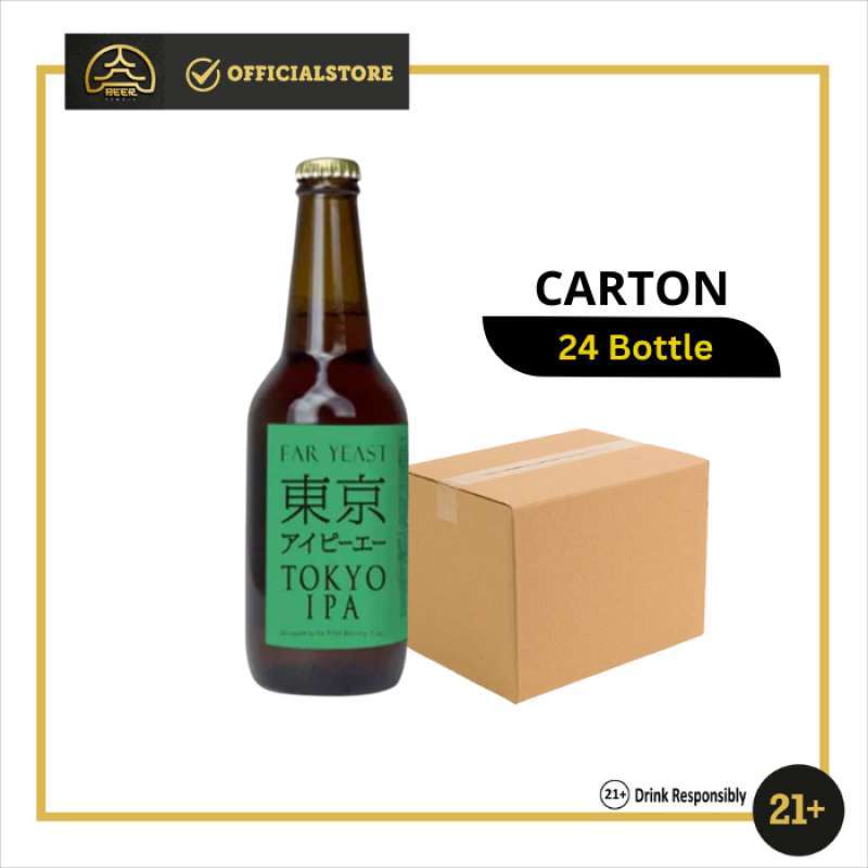 Jual Far Yeast Tokyo IPA Beer 330ml x 24 Bottle (1 Karton) di Seller ...