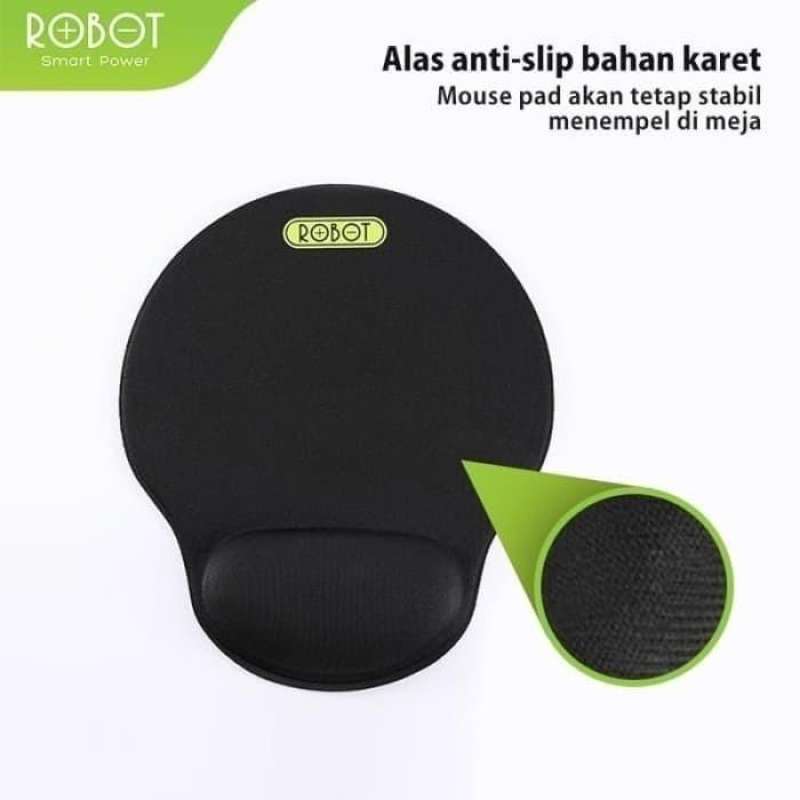 Jual Mousepad Ergonomic Wrist Rest Design ROBOT RP02 di Seller Keewee ...