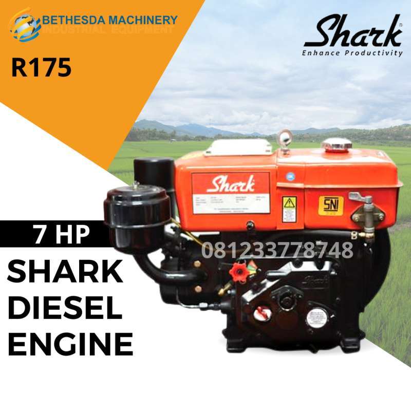 Jual Diese Penggerak Shark 7 Hp R 175 A / Mesin Penggerak Diesel 7 Pk Solar Di Seller Bethesda ...