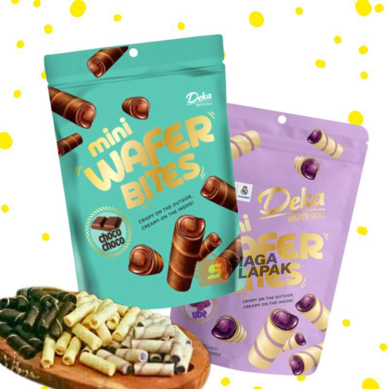 Promo Deka Mini Bites 72gr Wafer Roll Mini All Varian Diskon 6% di ...