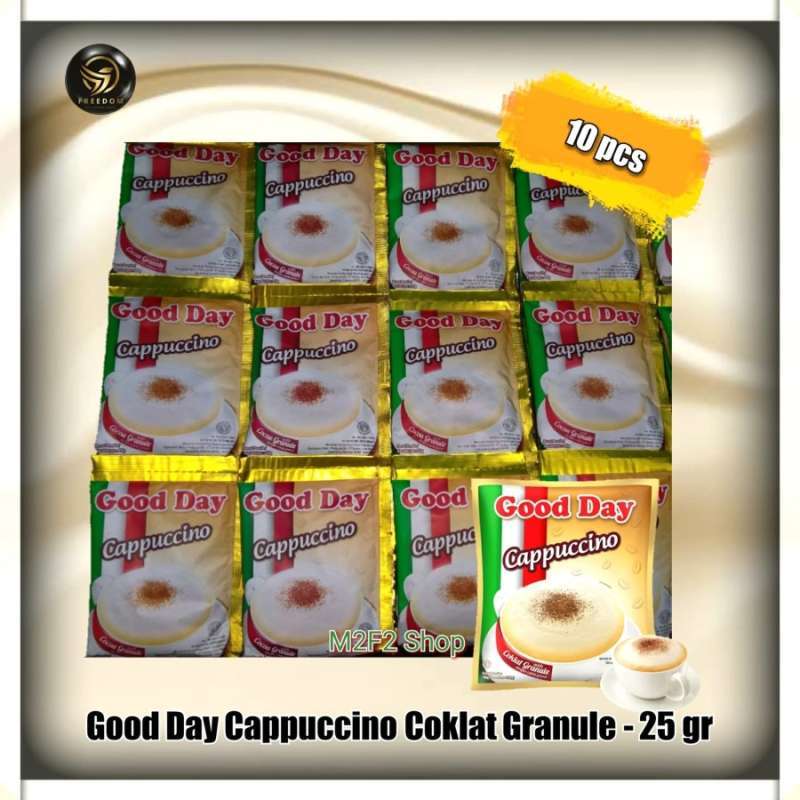 Promo Kopi Good Day Cappuccino Instant Cocoa Granule Sachet - 25 gr ...