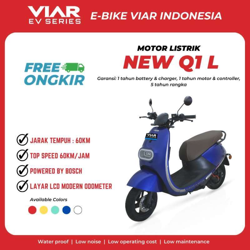 Jual Motor Listrik Viar New Q1l - Original - Garansi Resmi Di Seller E ...