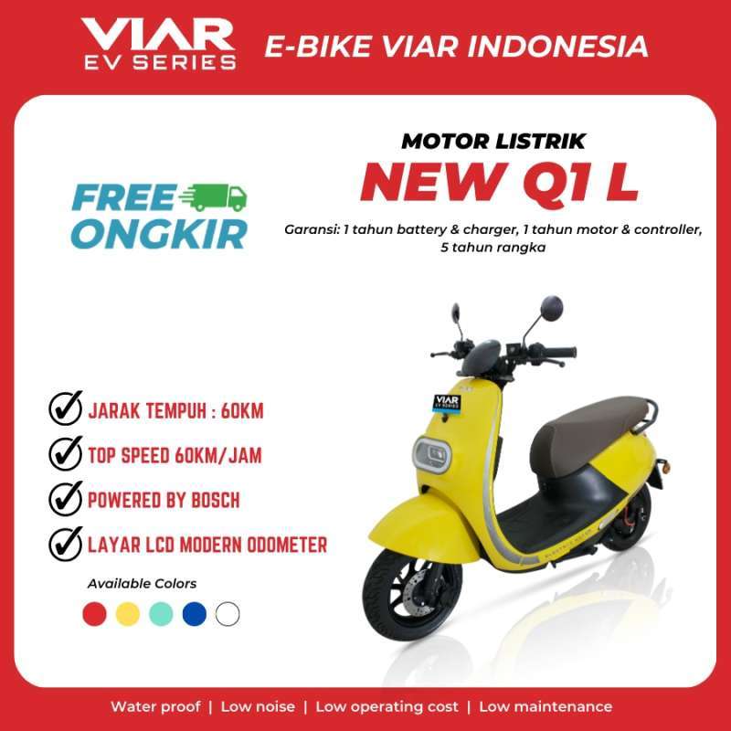 Jual Motor Listrik Viar New Q1l - Original - Garansi Resmi Di Seller E ...