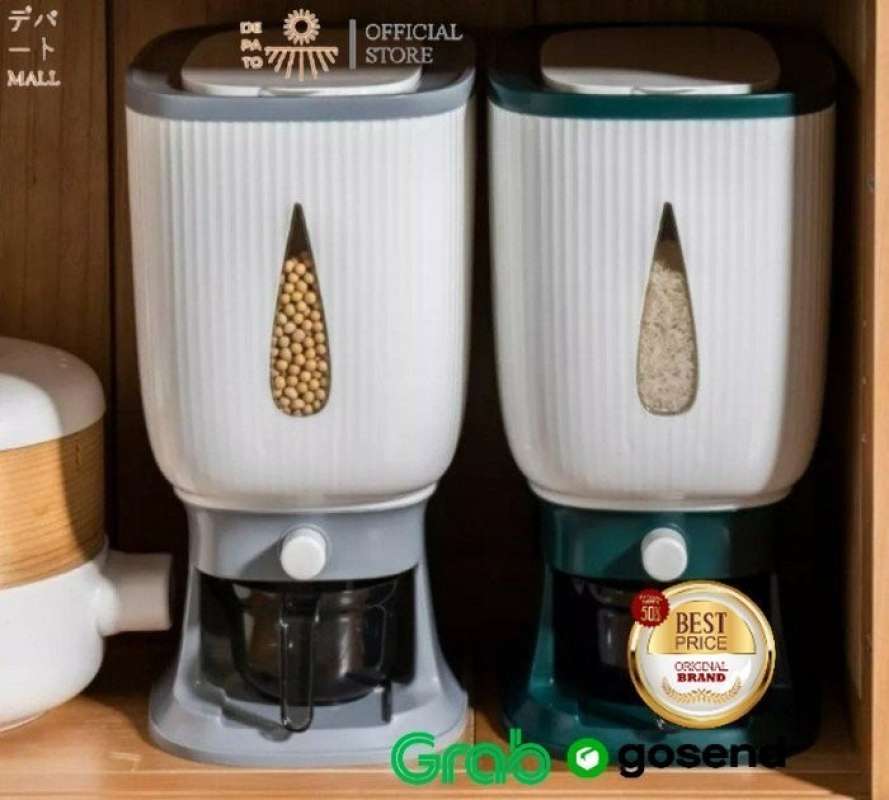 Jual Storage Rice Portable / Aesthetic Original Dp di Seller Indah ...