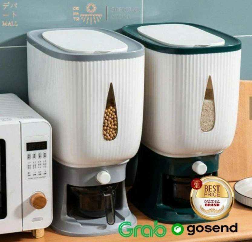 Jual Storage Rice Portable / Aesthetic Original Dp di Seller Indah ...