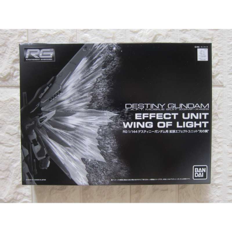 Jual Wing Of Light For Rg Destiny Gundam Di Seller Divine & Infernal - Gading, Kota Surabaya ...