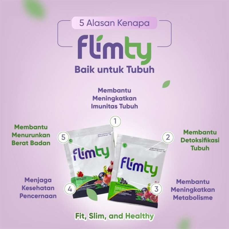 Promo Flimty Fiber Travel Pack (isi 5 Sachet) Diskon 2% Di Seller Toko ...