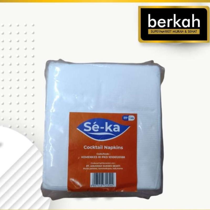 Jual Se-ka Tissue Cocktail Napkins 200 Sheets Di Seller Berkah ...