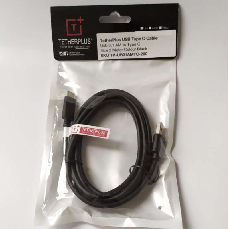 Promo Tetherplus Usb 3.1 Type C To Am Usb 3.0. Highspeed 2Mtr Diskon 23% di Seller GOLD STOREE ...