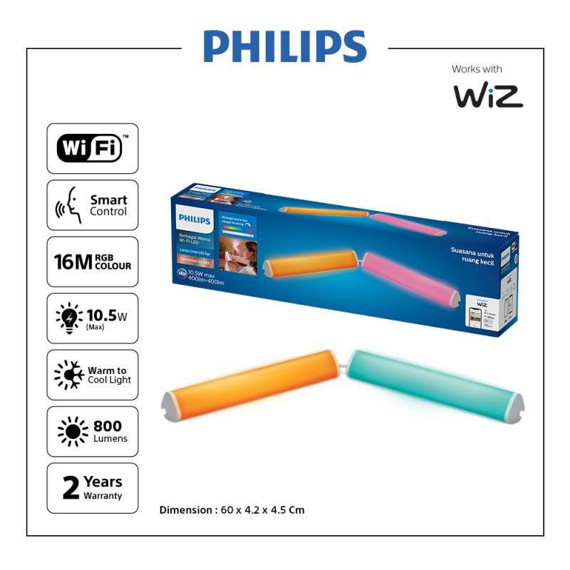 Promo Philips Wifi Smart Led Bar Linear Dual Diskon 33% Di Seller ...