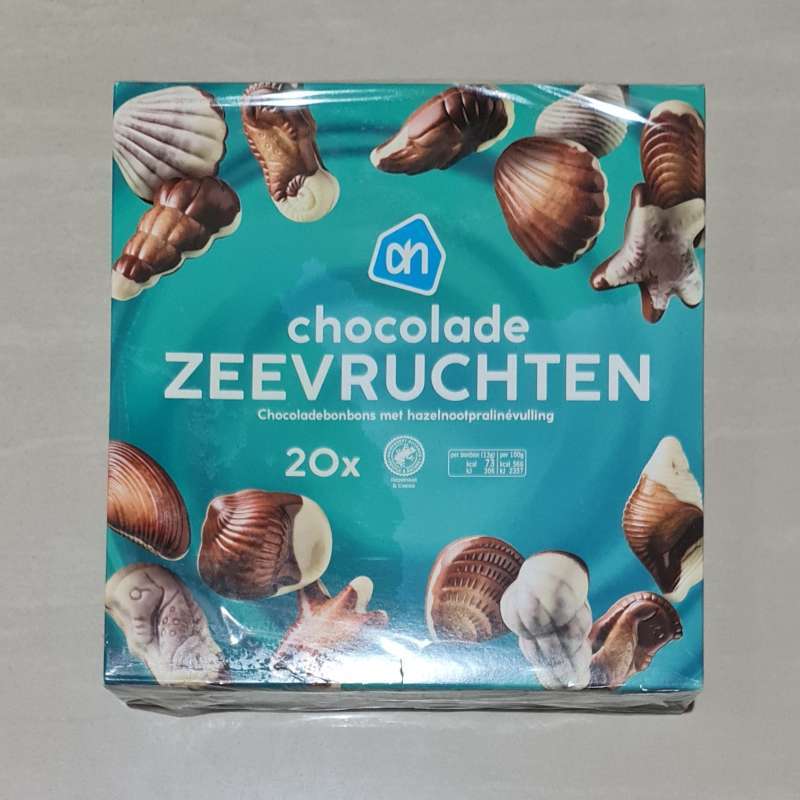 Jual Ah Albert Heijn Chocolade Zeevruchten / Chocolate Seafood 250 Gram ...
