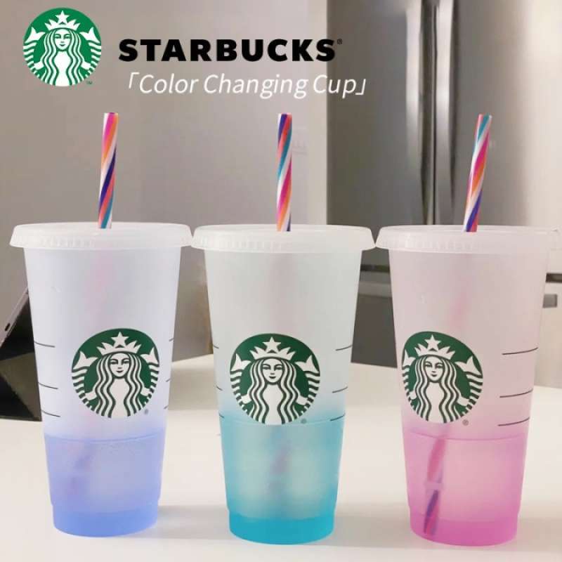 Jual Starbucks Tumbler Color Changing Reusable Gelas Starbucks di ...