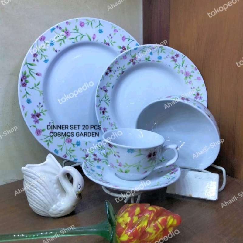 Jual Dinner Set Makan Keramik/ Piring Makan Set Keramik/ Piring Keramik ...
