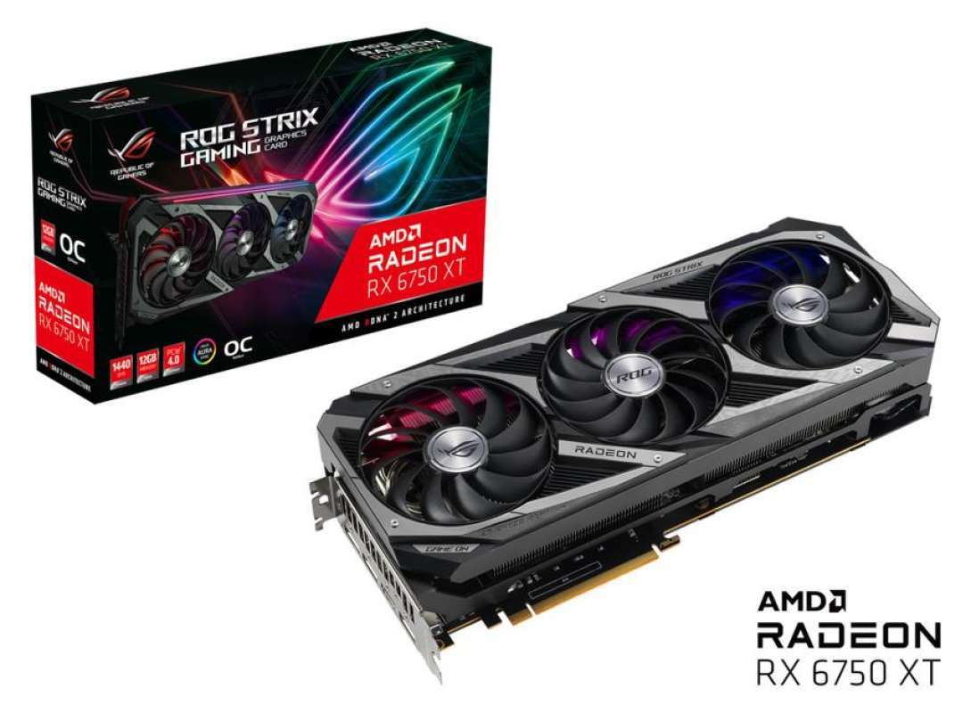 Jual VGA ASUS RX 6750XT STRIX OC 12GB GDDR6 di Seller KBComp ...