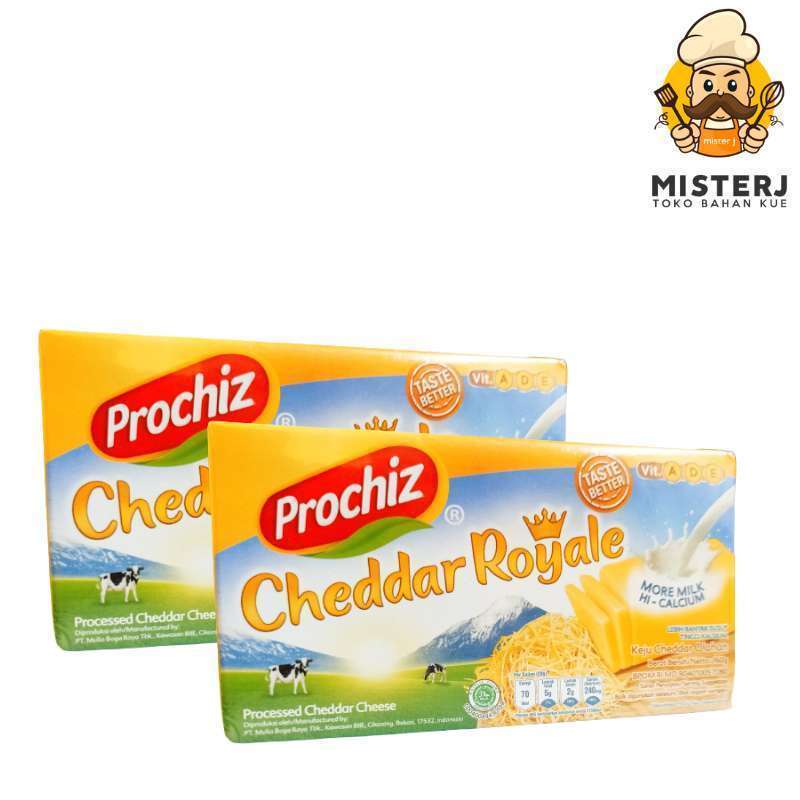 Jual Prochiz Cheddar Royale 160 g / Keju Prochiz Cheddar Royale 160 g ...