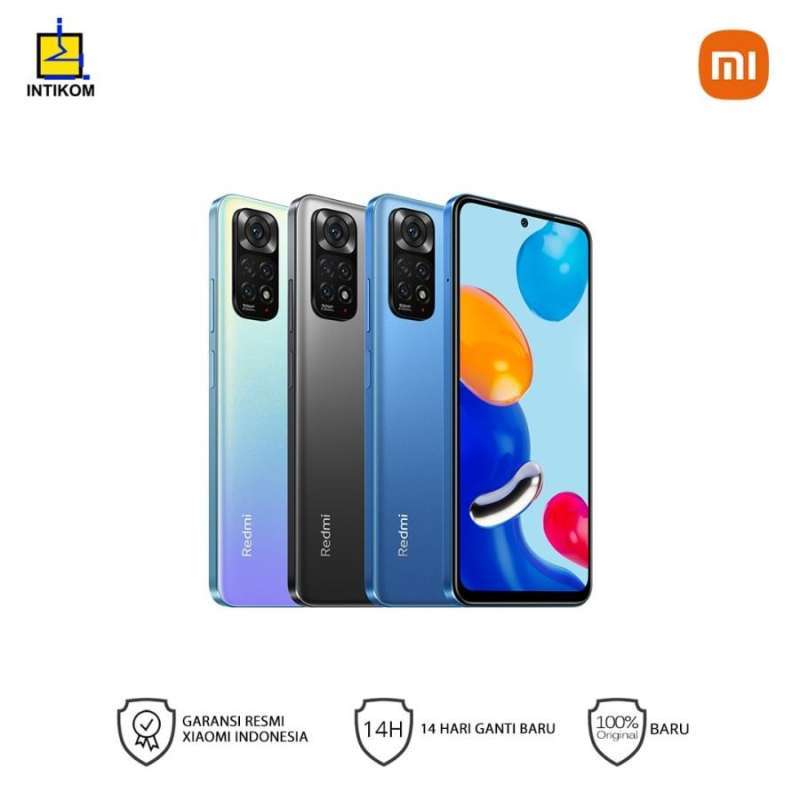 Jual Xiaomi Redmi Note 11 4GB/128GB Garansi Resmi Xiaomi Indonesia di Seller Siantar Ponsel - Bp ...