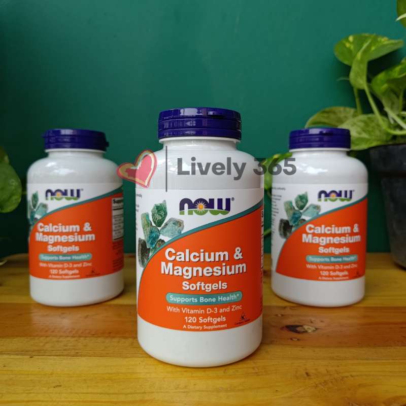 Jual Solgar | Calcium - Magnesium Cal Mag with D3 & Zinc | 120 Softgels ...