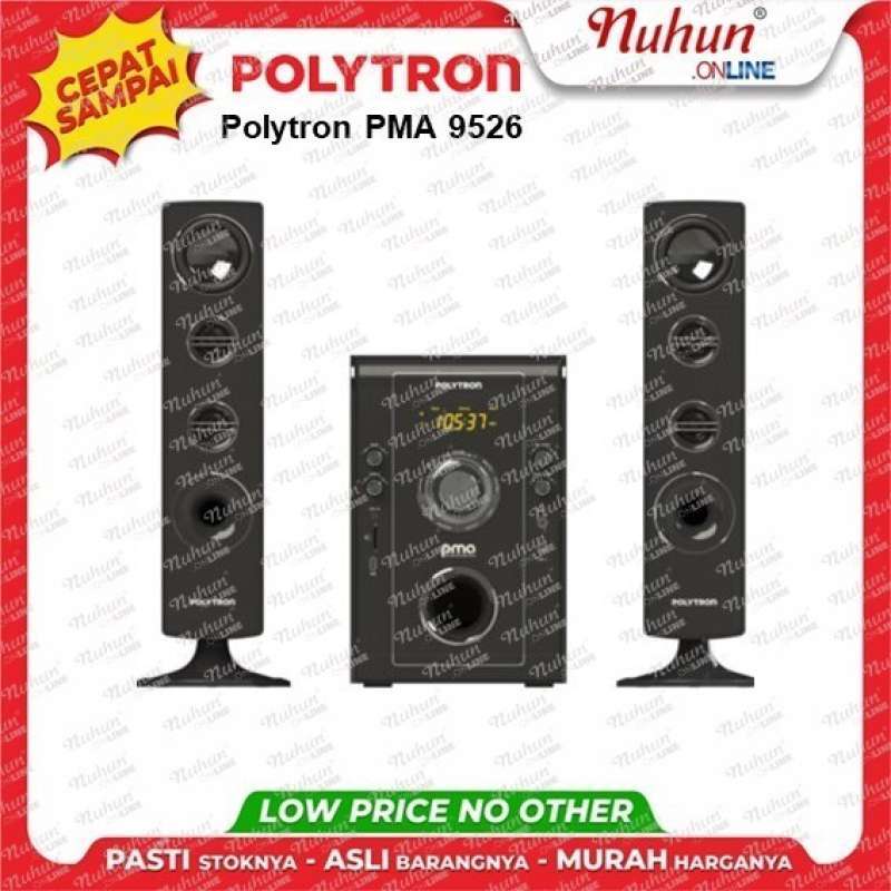 Jual Polytron Bluetooth Speaker Multimedia Karaoke Pma 9526 Di Seller