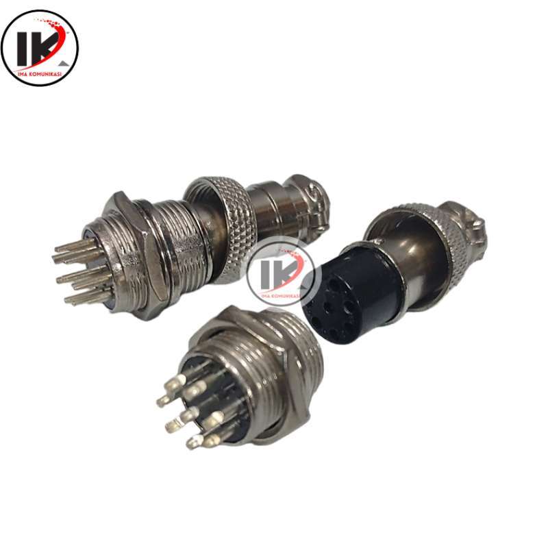 Jual KONEKTOR MIK 8 PIN Connector female mic 8 pin icom alinco kenwood ...