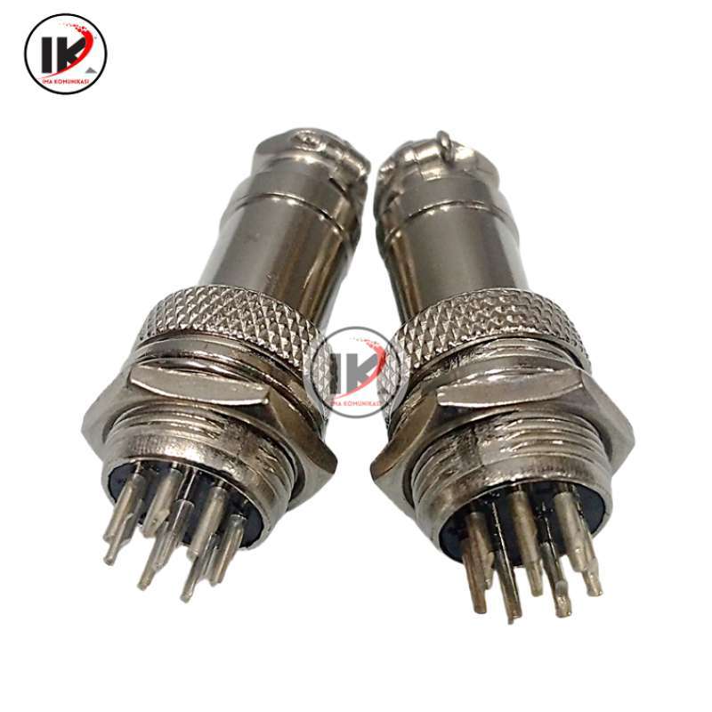 Jual KONEKTOR MIK 8 PIN Connector female mic 8 pin icom alinco kenwood ...