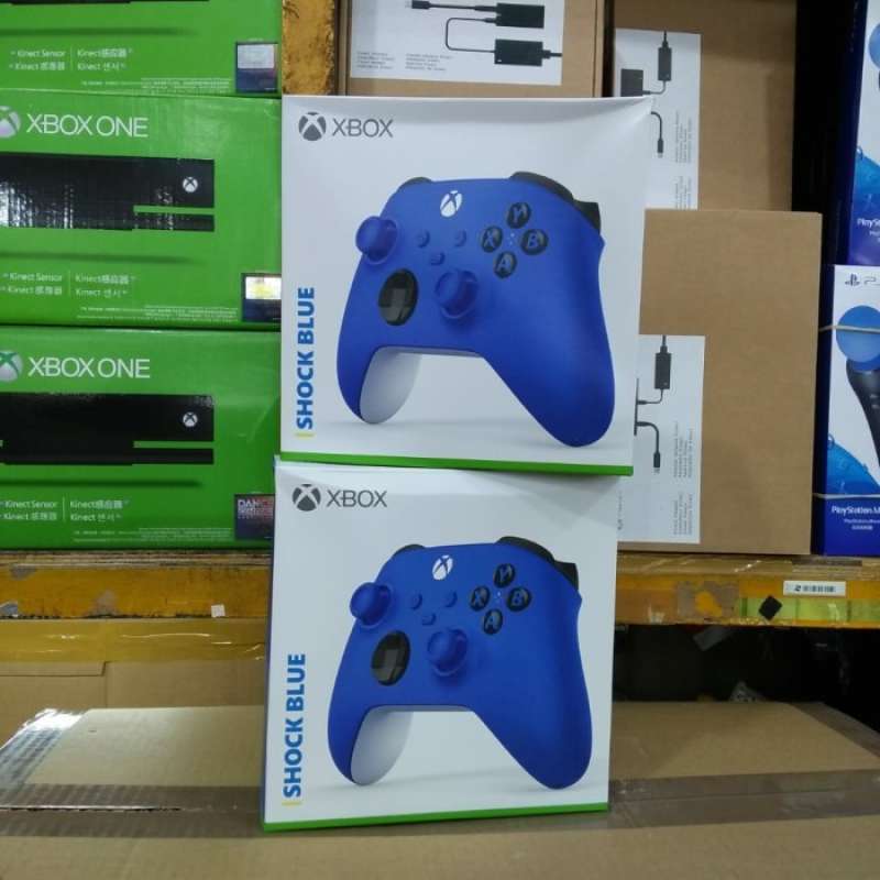 Jual Xbox Series Wireless Controller Shock Blue Di Seller Gadget Gaming ...