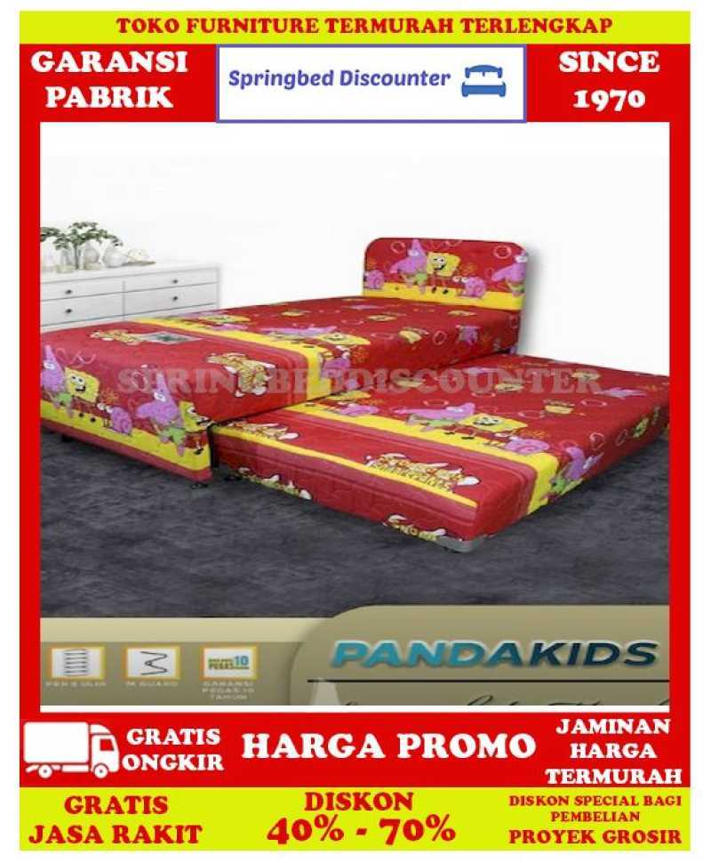 Jual Springbed Javaland 2in1 2 in 1 Panda Kids Spongebob Merah 100x200 ...