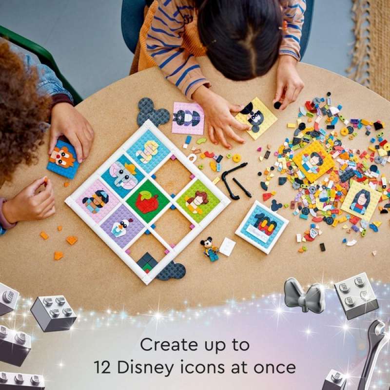 Promo Lego Disney Classic 43221 100 Years Of Disney Animation Icons ...