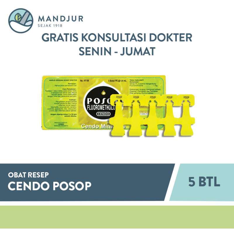 Jual Cendo Posop Minidose 0.6 Ml Di Seller Apotek Mandjur Official ...