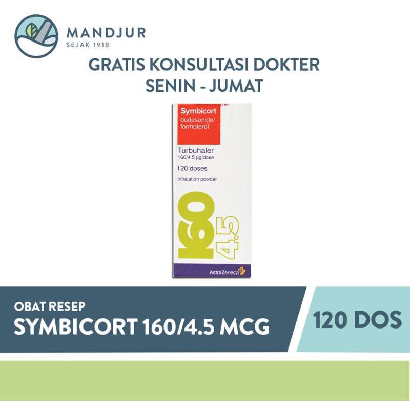 Jual Symbicort 160 Mcg/4.5 Mcg Turbuhaler 120 Dosis Di Seller Apotek ...