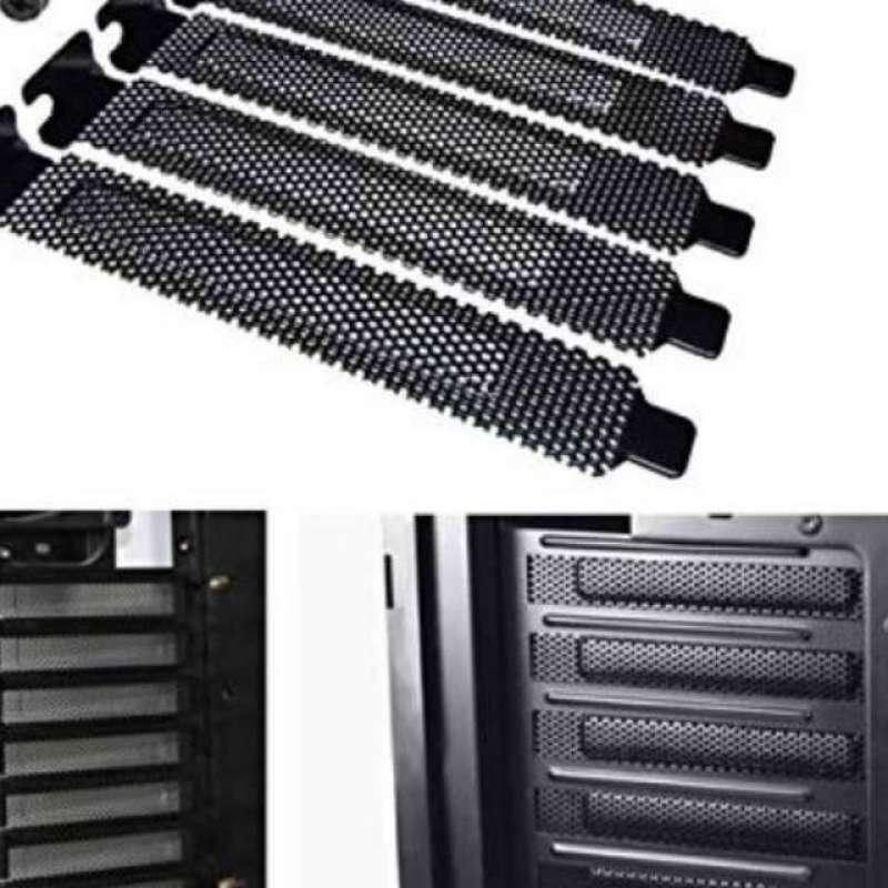 Jual Cover PCIE Casing PCI Case PC Desktop Back Mesh Tutup Lubang ...