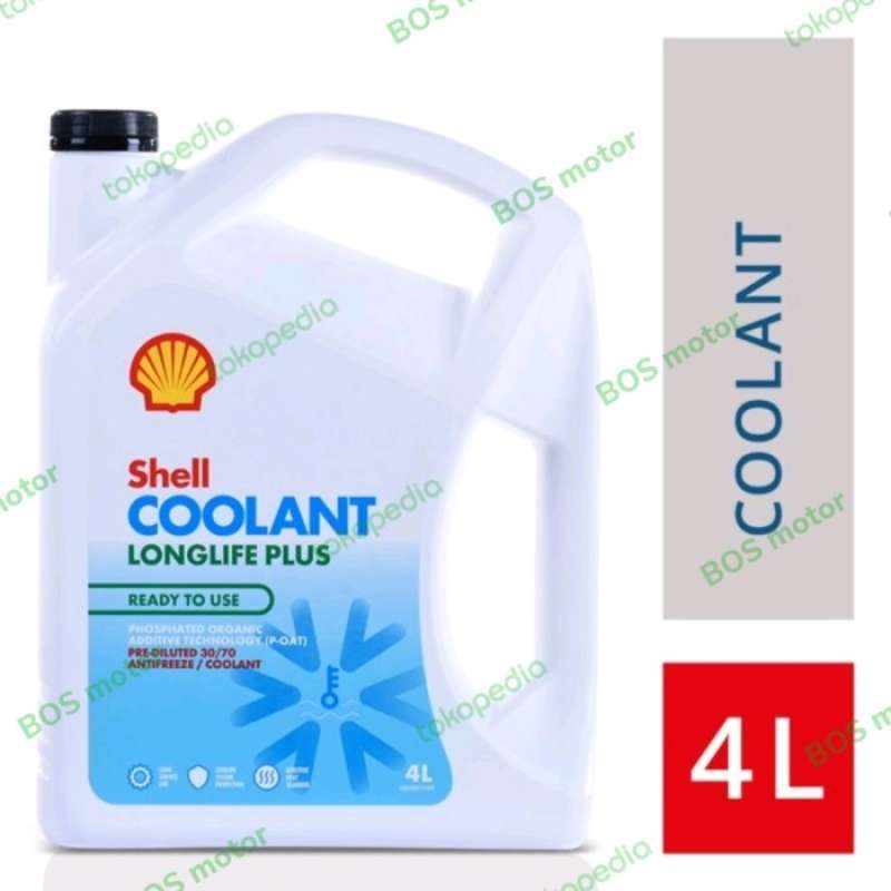 Promo Shell Coolant 4Liter. Air Radiator Coolant Shell Diskon 23% di ...