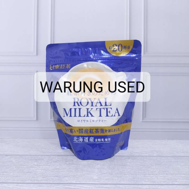 Jual NITTOH-Royal Milk Tea Japan 280gr / Teh susu Jepang di Seller ...